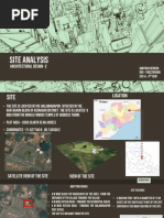 Site Analysis Sheet | PDF | Precipitation | Lahore