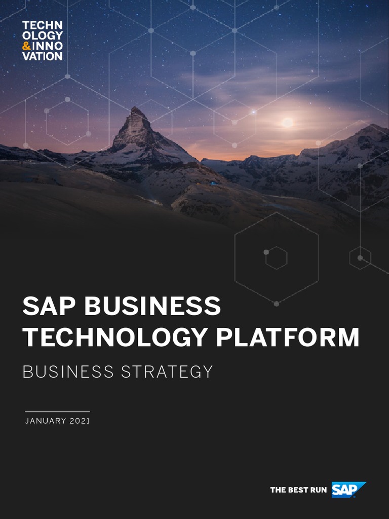BTP Strategy Paper | PDF | Analytics | Cloud Computing
