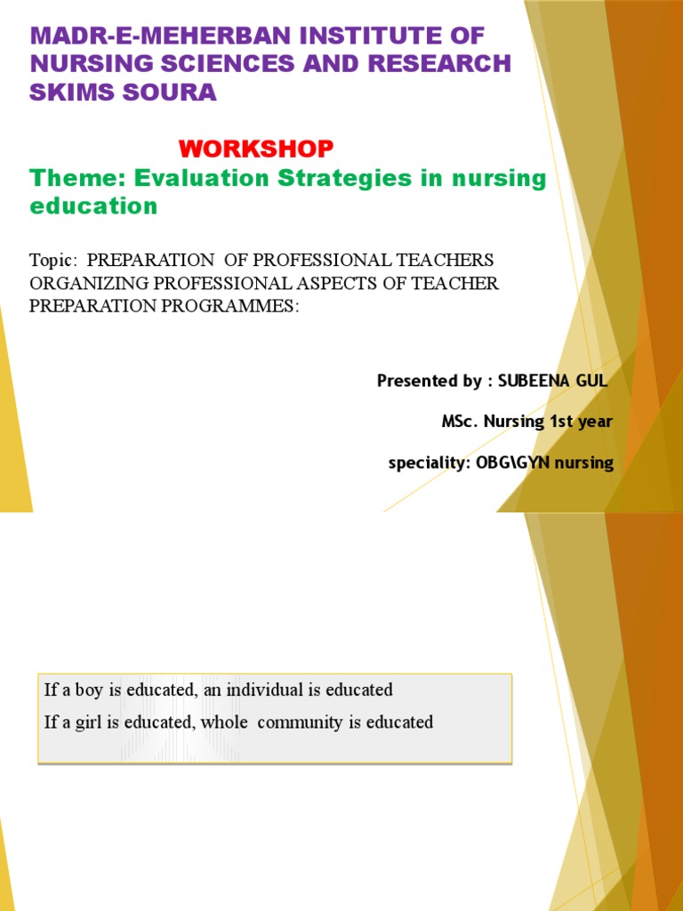 Professional Teacher Preparation | PDF | Teachers | Teacher Education
