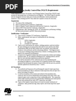 Aisc Audit Checklist For QC Manager | PDF | Welding | Construction