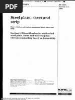 BS 1449-1 - 1983 | PDF | Rolling (Metalworking) | Sheet Metal