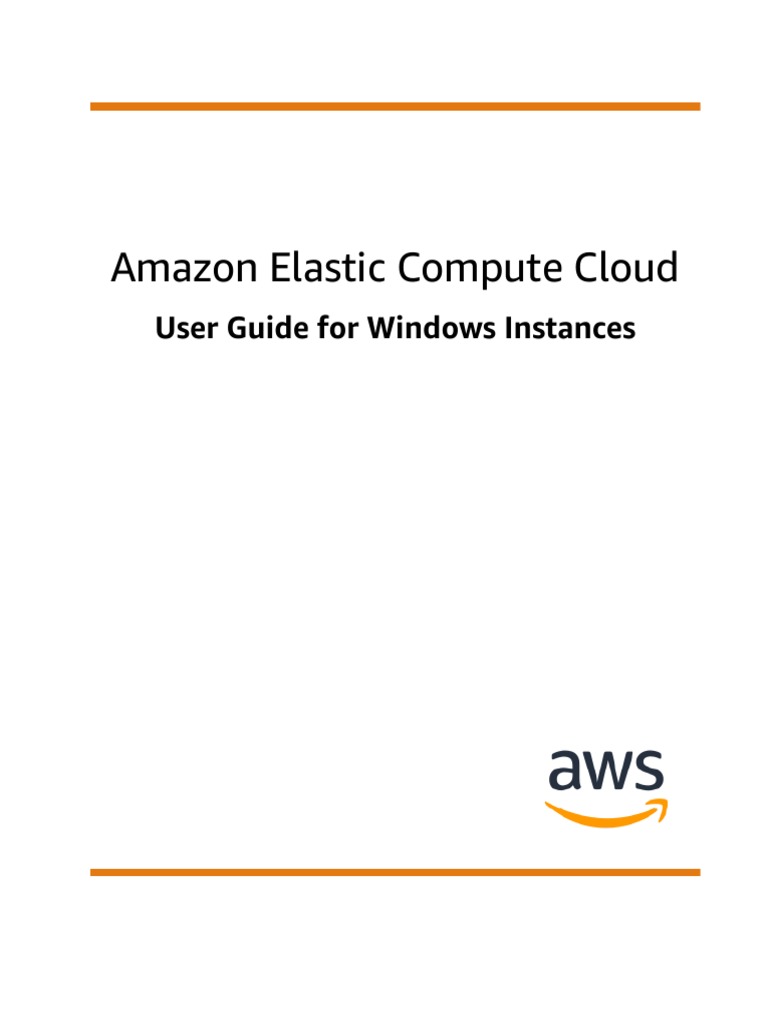 Ec2 WG | PDF | Computer Network | Cloud Computing