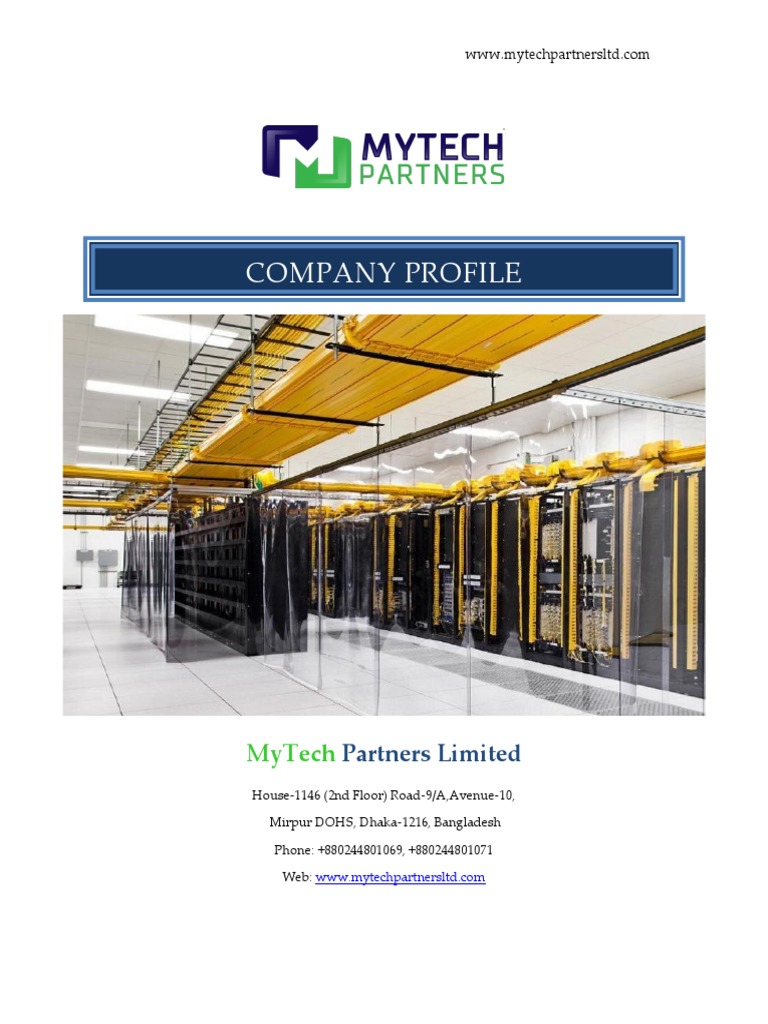 Short Profile Mytech - 2021 | PDF | Data Center | Engineer
