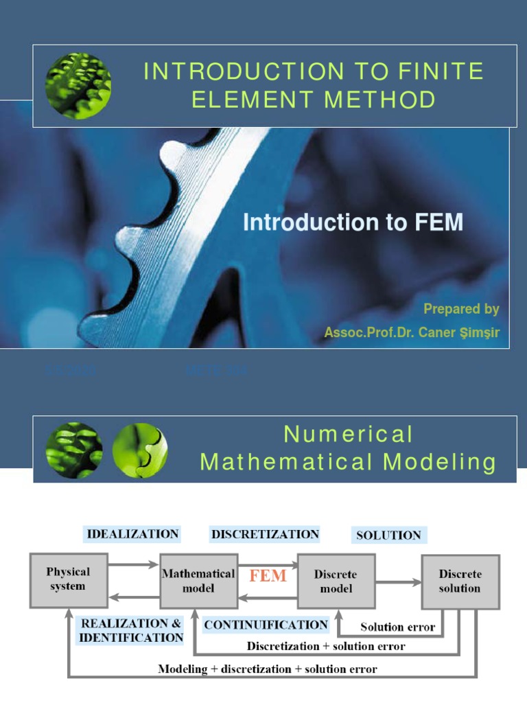 W09-Finite Element Method | PDF | Finite Element Method | Equations