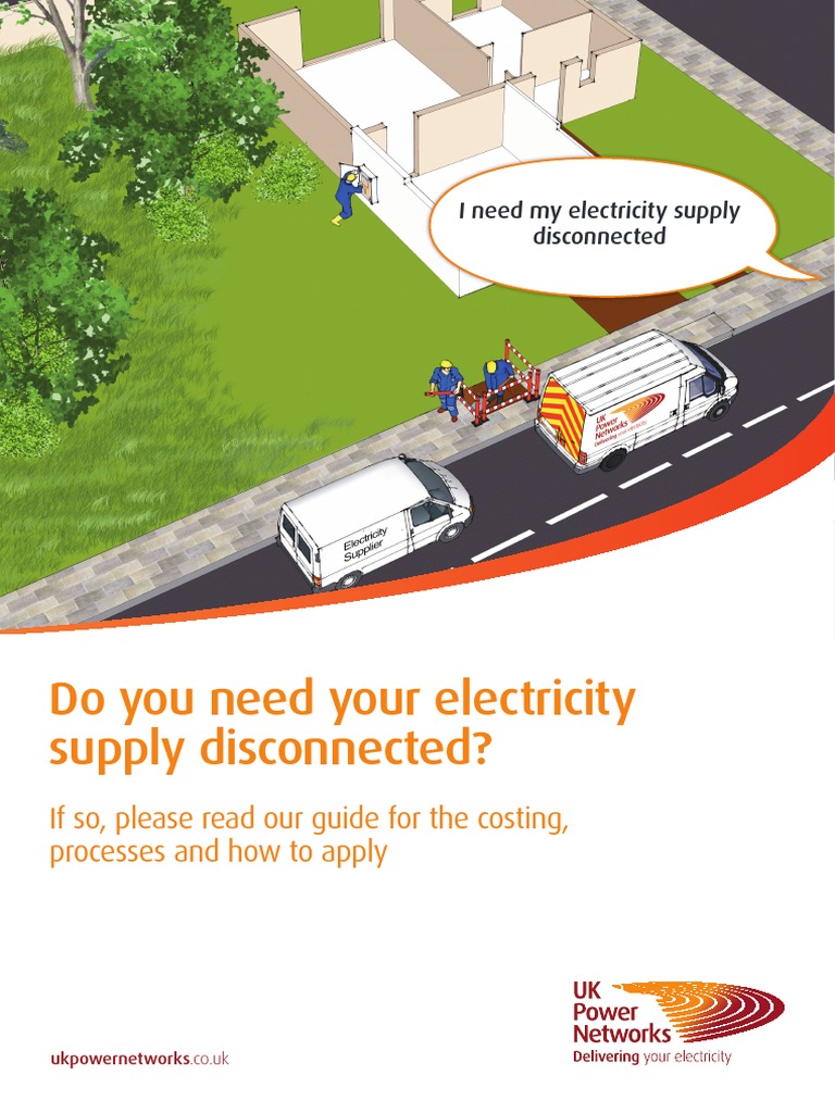 Electricity Disconnection Guide | PDF
