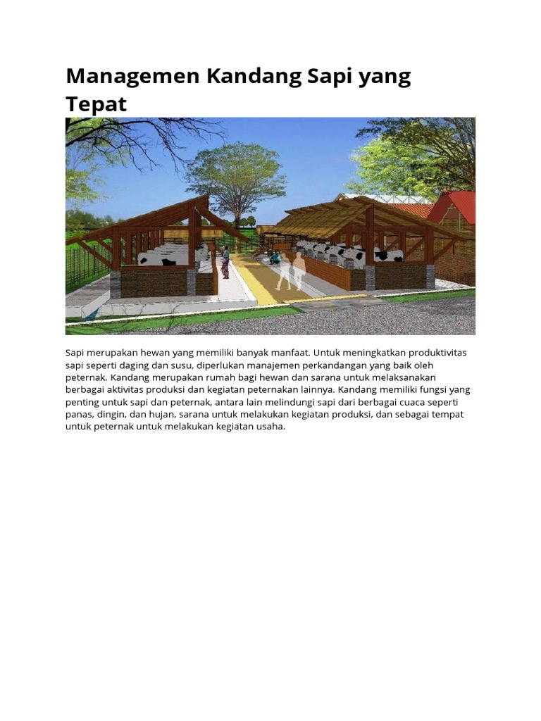 Ukuran Kandang Pdf