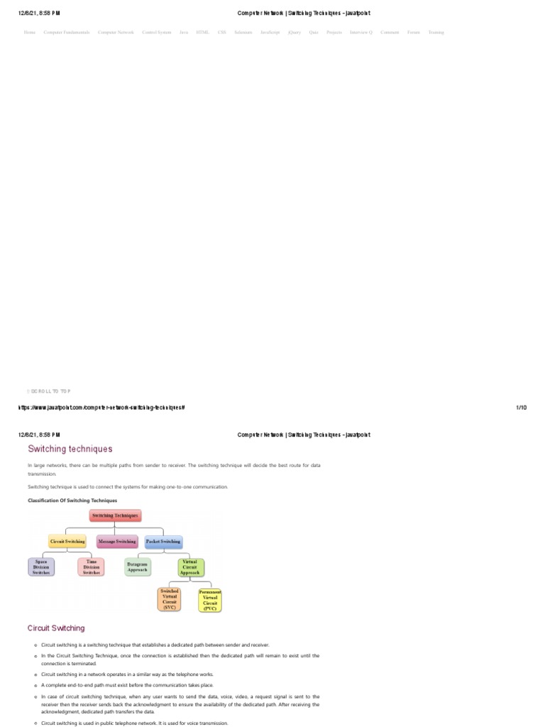 Home Computer Fundamentals Computer Network Control System Java HTML ...