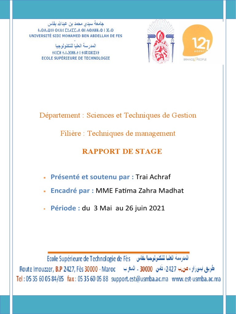 Rapport de Stage | PDF | Salaires | Gestion des ressources humaines