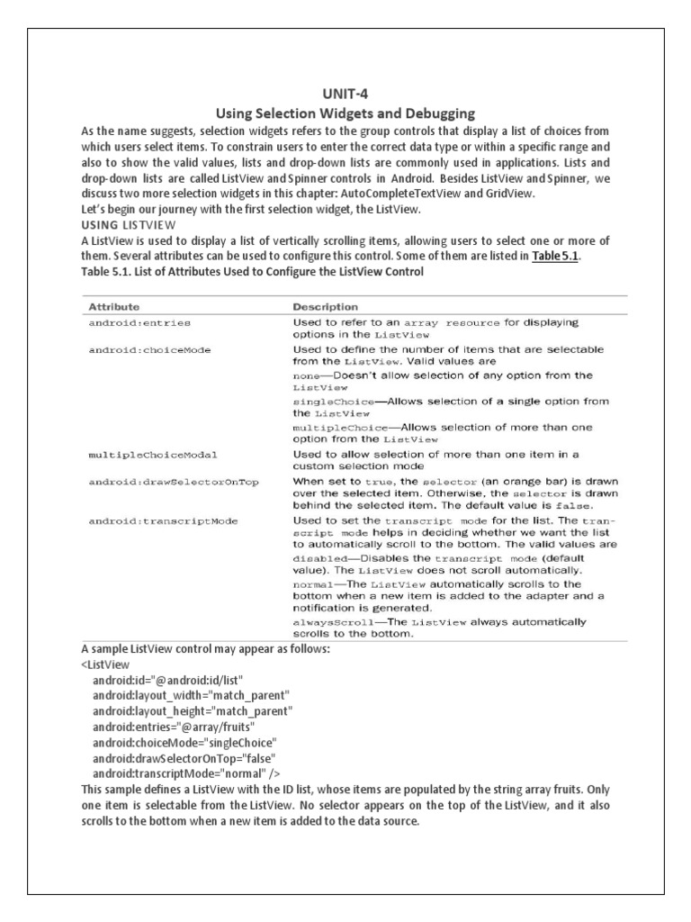 MAD Notes Unit 4 | PDF | Class (Computer Programming) | Method ...