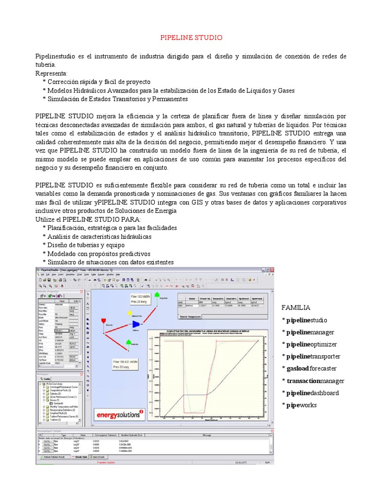 Pipeline Studio | PDF | Simulación | Software