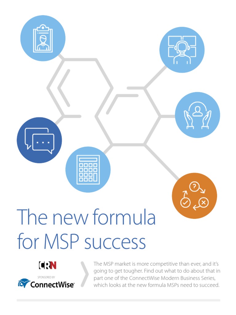 The New Formula For MSP Success: Sponsored by | PDF | Sales | Customer ...