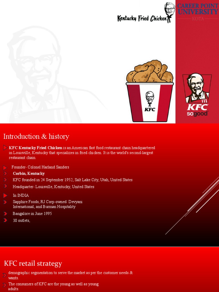 KFC Presentation | PDF | Wellness