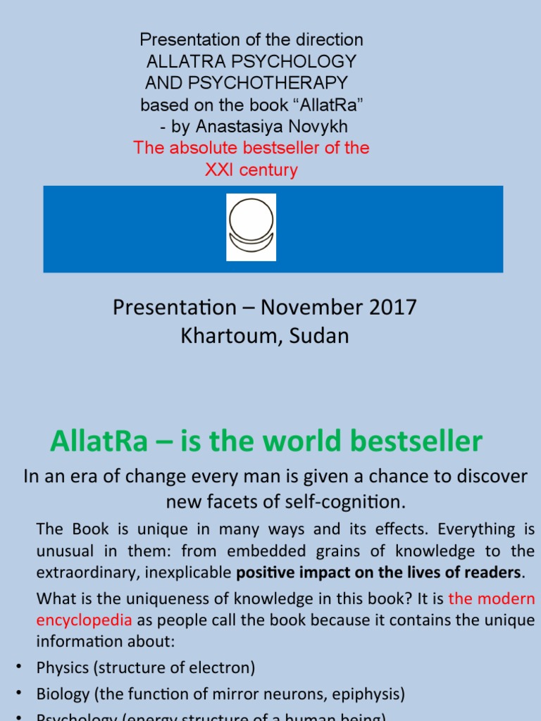 Presentation - Allatra Psychology | PDF | Consciousness | Mind