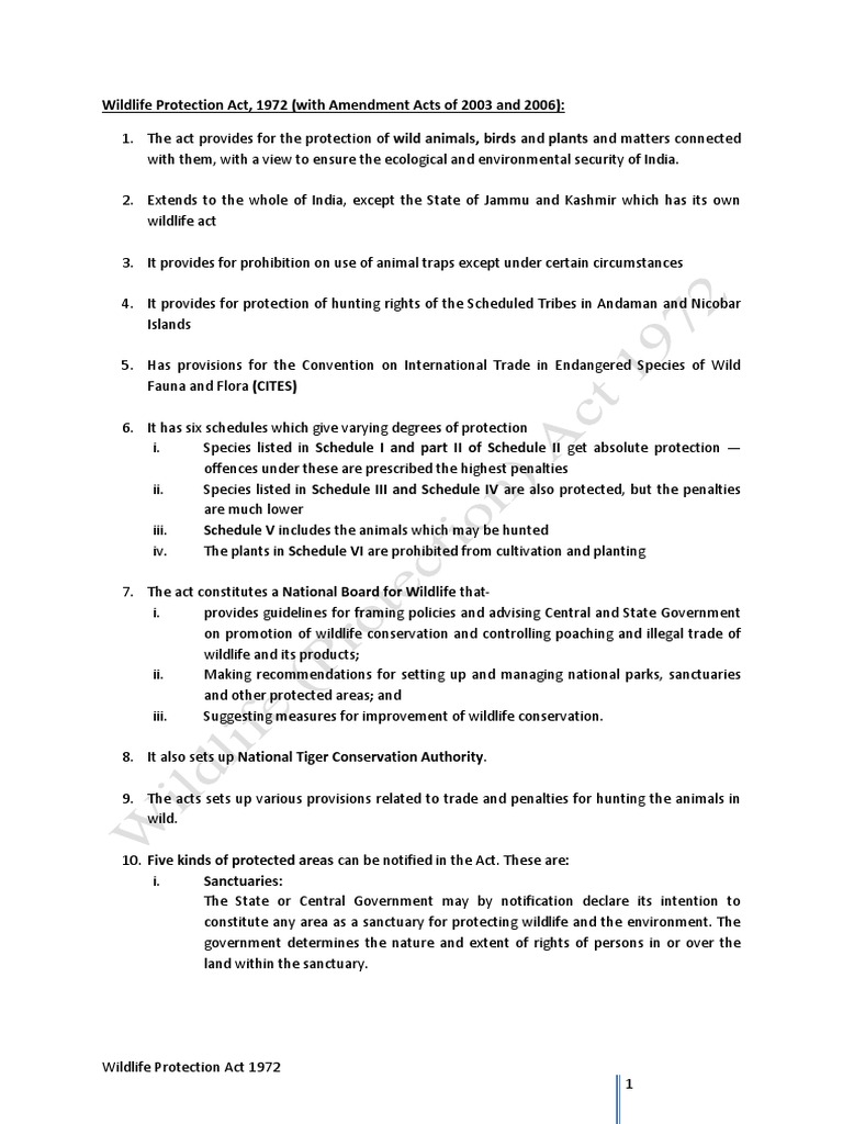 wildlife-protection-act-pdf-government-organisms
