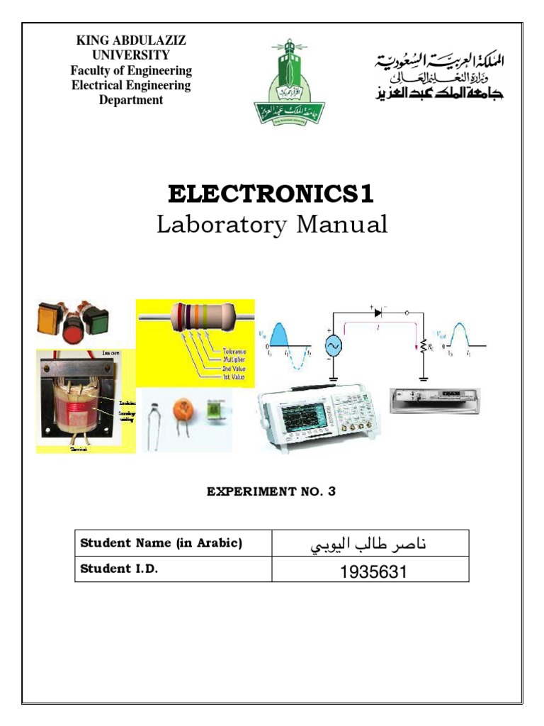 Full Wave Rectifier Experiment Guide | PDF | Rectifier | Electrical Components