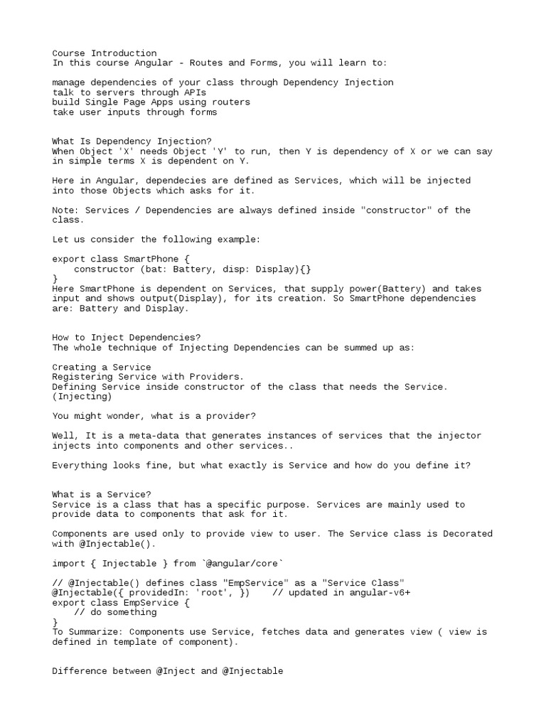Angular Routes and Forms Handson | Download Free PDF | Hypertext ...