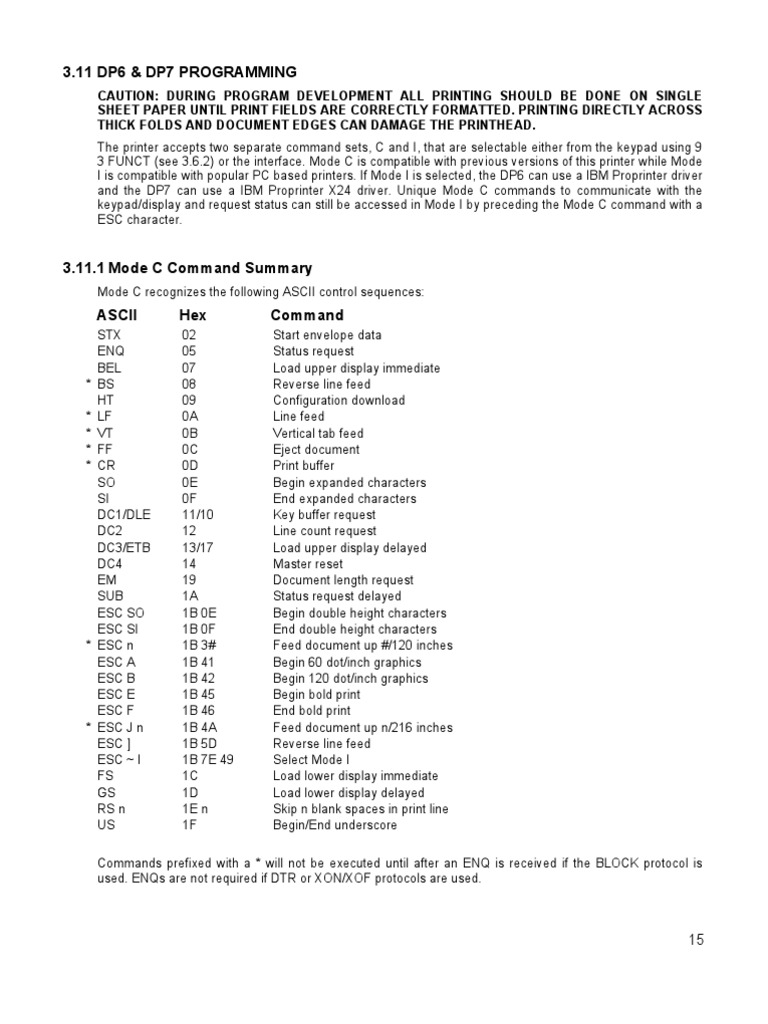 3.11 Dp6 & Dp7 Programming | PDF | Electrical Connector | Computer Data