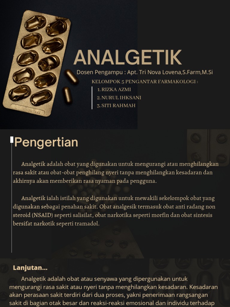 Analgetik | PDF | Pengembangan Diri