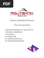 Autocad Full Report | PDF | Computer Aided Design | Technical Drawing