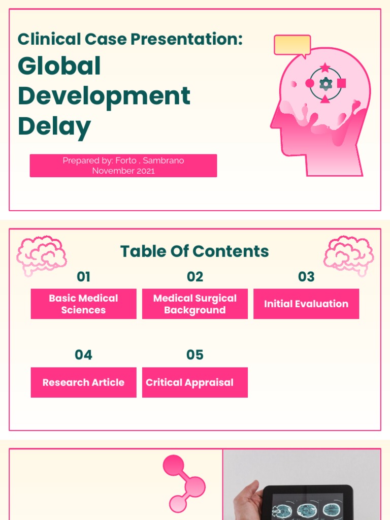 Global Developmental Delay Overview | PDF | Cerebral Palsy ...