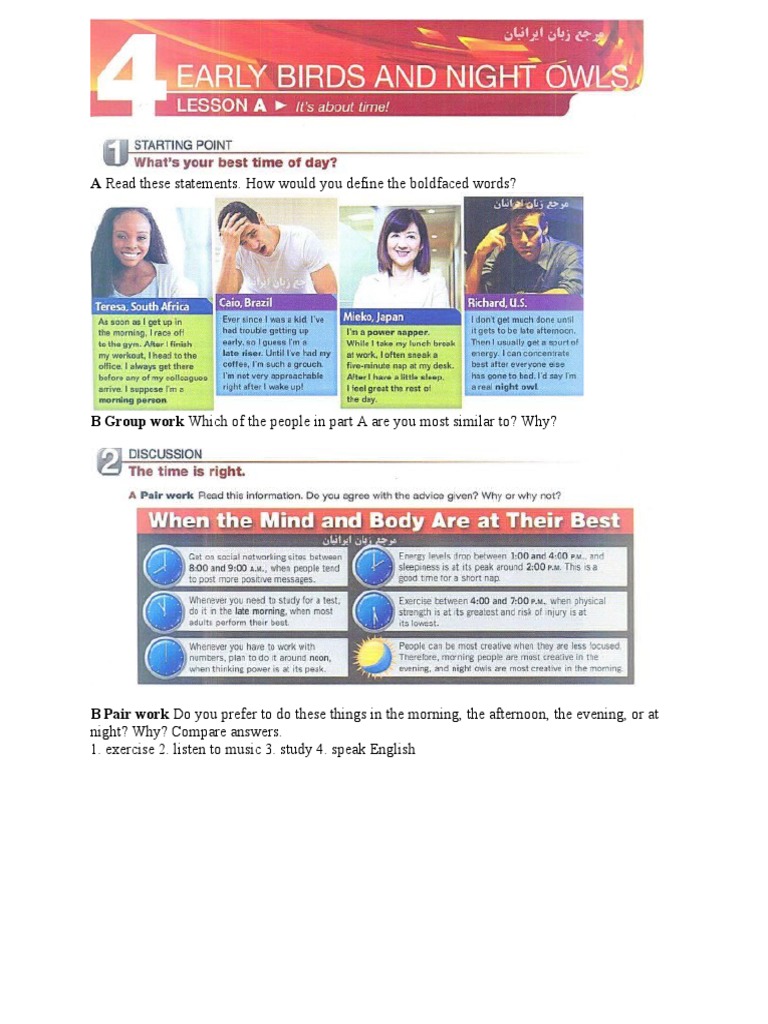 A Read These Statements. How Would You Define The Boldfaced Words ...