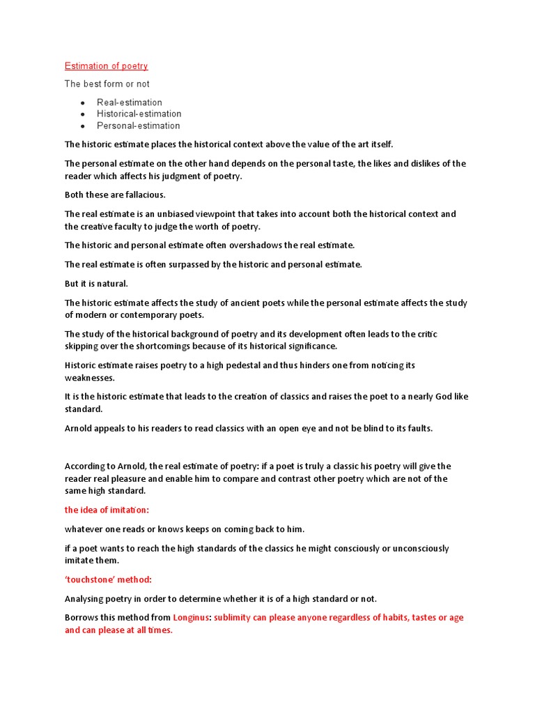 The Best Form or Not Real-Estimation Historical-Estimation Personal ...