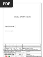 Mobile Crane Load Test Report Form | Crane (Machine) | Manufactured Goods