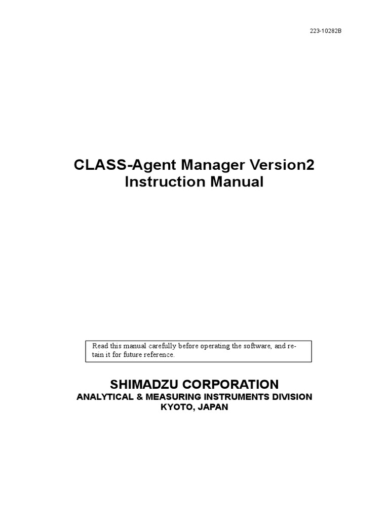 Manual Agent Manager | PDF | Databases | Computer File
