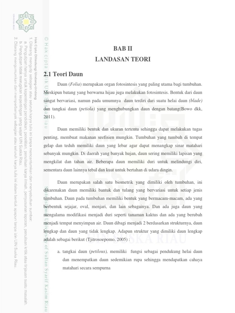 Bab Ii - 2018216tif | PDF | Griya & Taman | Sains & Matematika