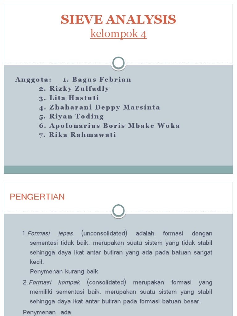 Sieve Analysis | PDF
