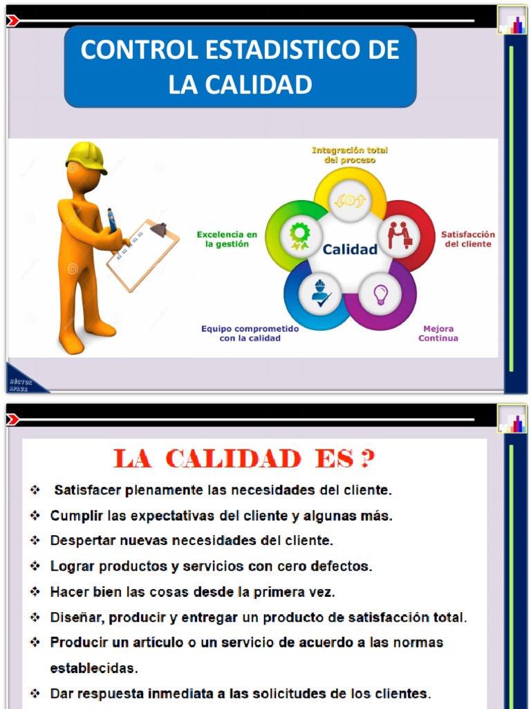 Control Estadístico de la Calidad | PDF | Calidad (comercial ...