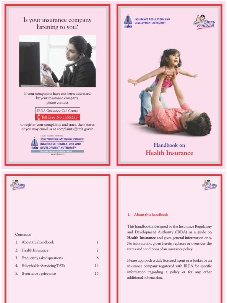 Health Insurance Handbook | PDF | Insurance | Life Insurance
