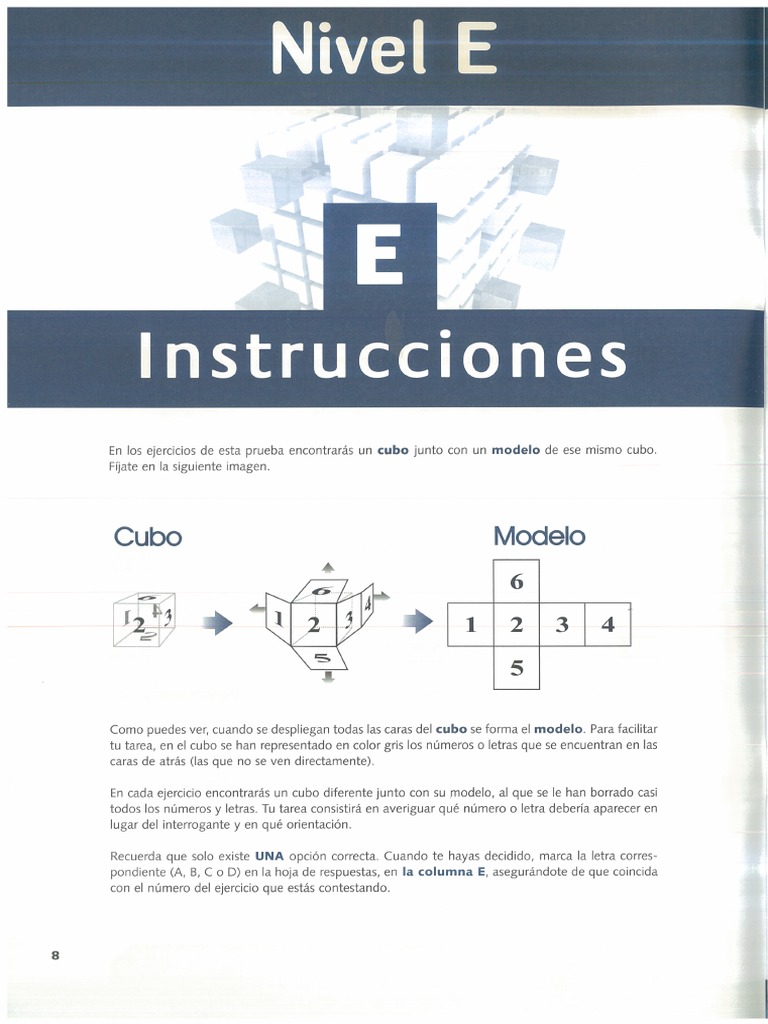 9 - Cuadernillo BAT 7 Nivel E | PDF