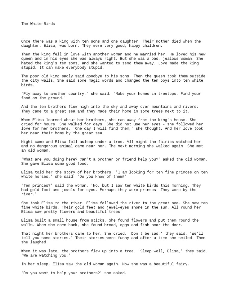 The Tale of the White Birds | PDF | Mystery, Thriller & Crime Fiction ...