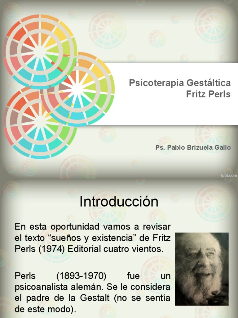 Fritz Perls | PDF | Terapia Gestalt | Sicología