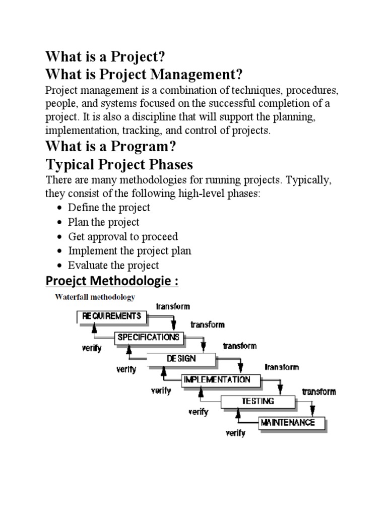 Project Management Fundamentals | PDF | Unified Modeling Language ...