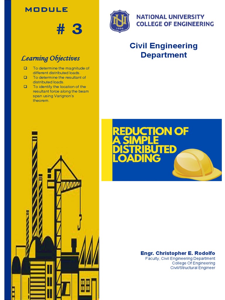 Reduction of A Simple Distributed Loading | PDF | Applied And Interdisciplinary Physics ...