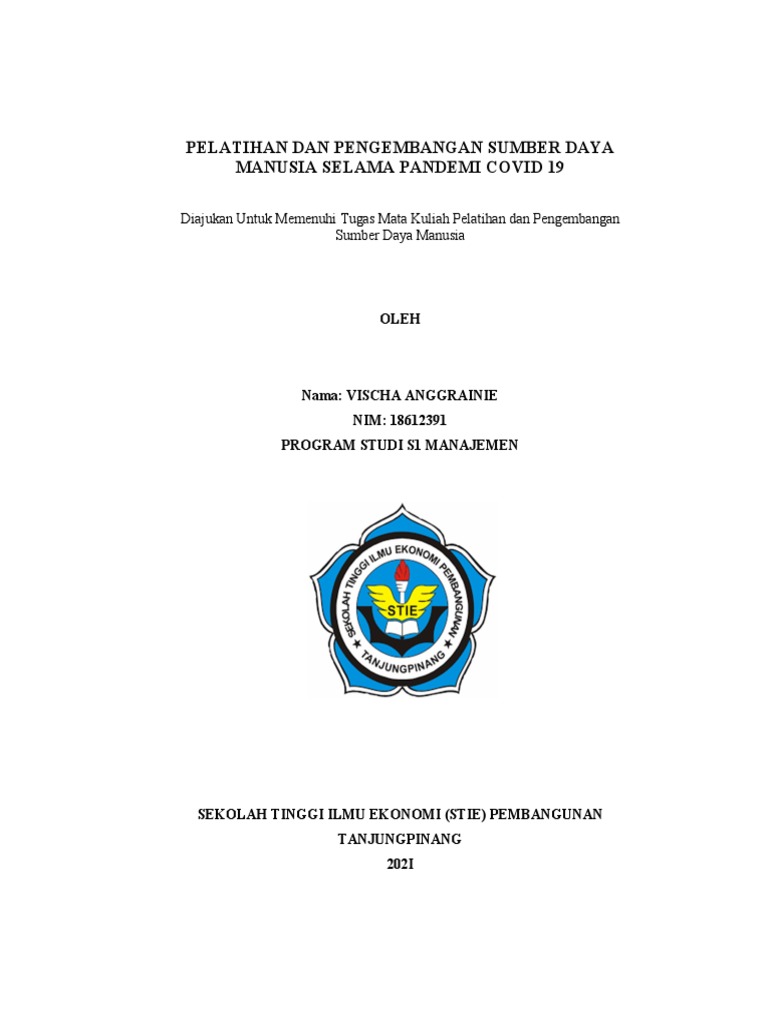 Pelatihan SDM di Era Pandemi COVID-19 | PDF | Karier & Perkembangan ...