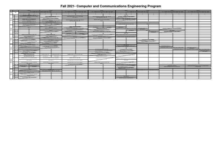 Fall 2021 - Computer and Communications Engineering Program-2 | PDF ...