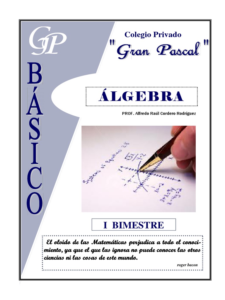 Algebra Basico Completo | PDF | Entero | Matemáticas discretas