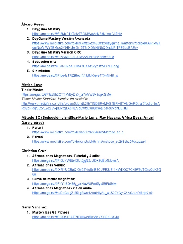 Enlaces de Video Tutoriales PDF | PDF | Medios de comunicación en masa