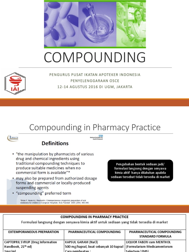 COMPOUNDING | PDF | Kesehatan Holistik