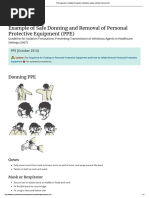 sequence-putting-and-removing-personal-protective-equipment-ppe | PDF ...