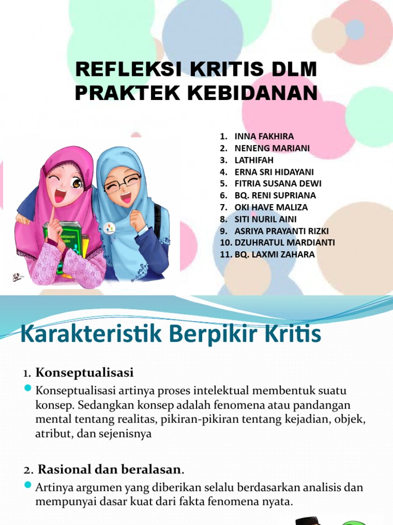 Refleksi Kritis DLM Praktek Kebidanan | PDF