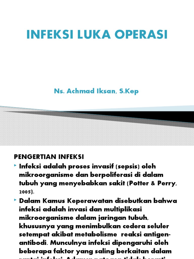 Infeksi Luka Operasi | PDF