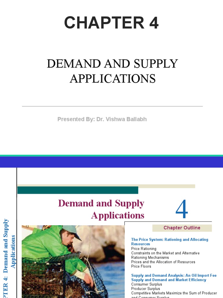 CH 4 Demand and Supply Application | PDF | Supply And Demand | Economics