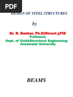 Design of Beams in Structural Steel | PDF | Beam (Structure) | Bending