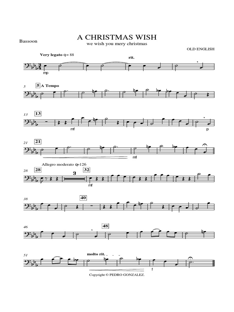 A Christmas Wish | PDF | Musical Forms | Classical Compositions