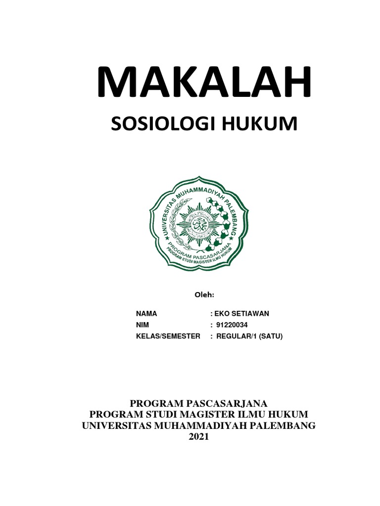 Eko Setiawan | PDF | Politik | Ilmu Sosial
