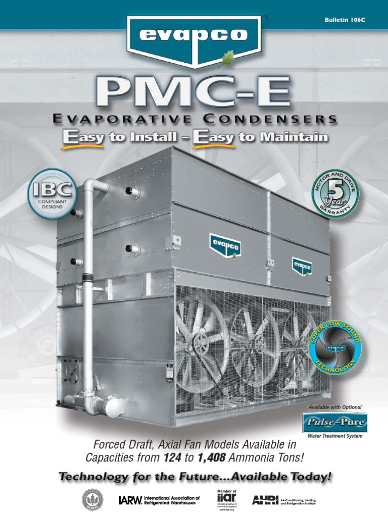 106c - Pmc-E Bulletin | PDF | Heat Exchanger | Electric Motor